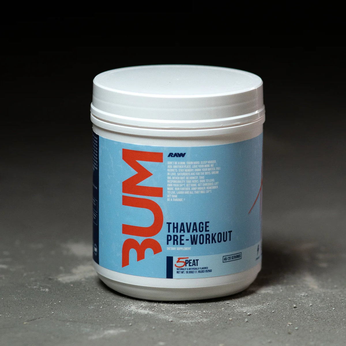 Bum - Thavage Pre Workout | Pure Nutrition